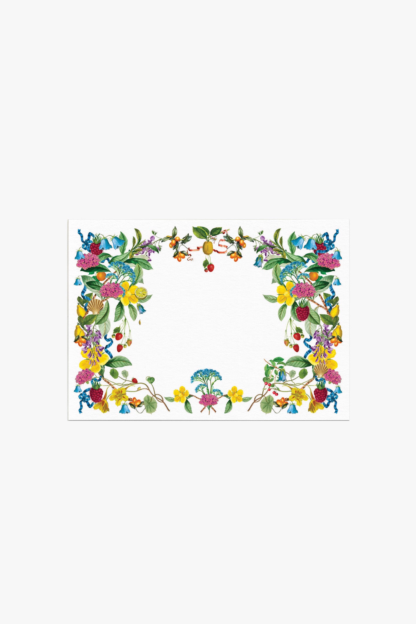 Citrus Garden Flat Escort Card Set